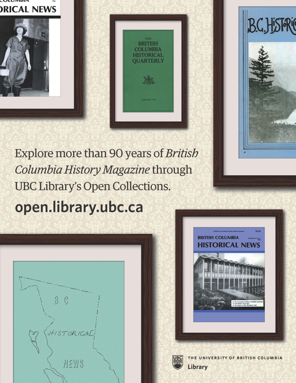 Print Ad: "UBC Library in British Columbia History Magazine" - Anna ...